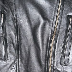 Real Leather | Jackets & Coats | Nwot Real Leather Jacket | Poshmark